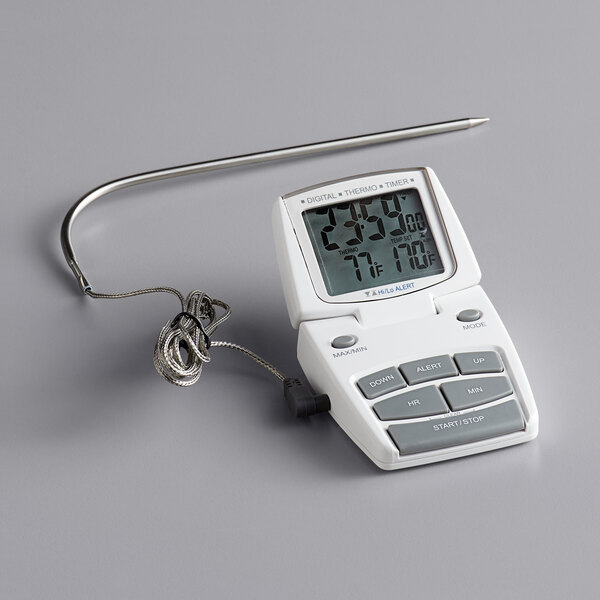 Comark HLA1 6" Digital Cooking and Cooling Thermometer with 24-Hour ...