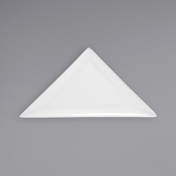 Front of the House DAP013WHP23 Mod 12" x 6" Bright White Triangle ...