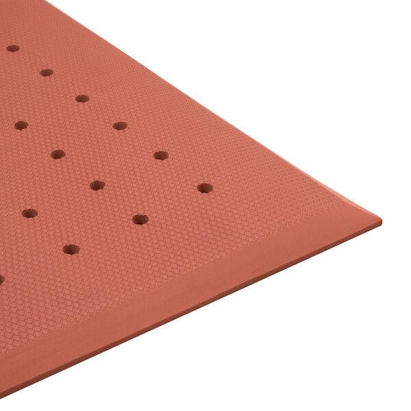 Cactus Mat 5000-R35 VIP Red Cloud 3' x 5' Red Grease-Proof Rubber Floor ...