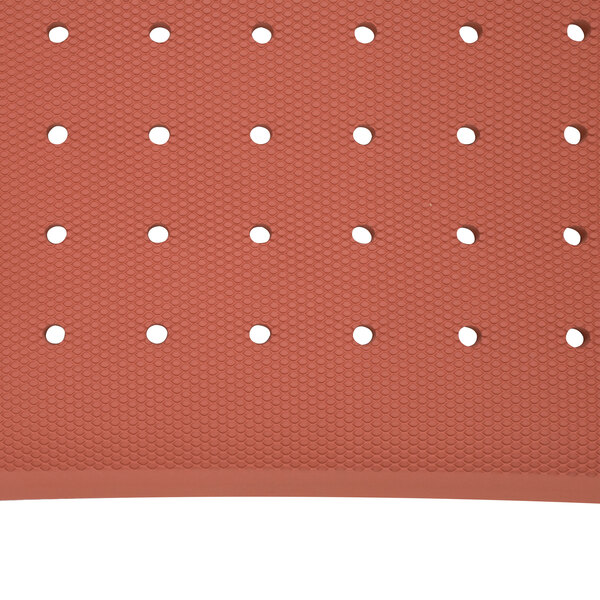 Cactus Mat 5000-R35 VIP Red Cloud 3' x 5' Red Grease-Proof Rubber Floor ...