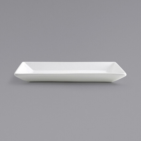 Front of the House DAP081WHP23 Kyoto 7" x 5" Bright White Rectangular ...