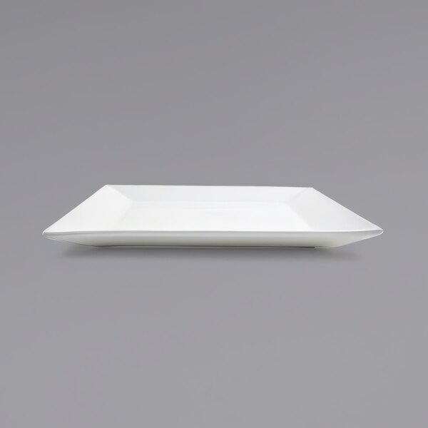 Front of the House SPT031WHP11 Kyoto 12 3/4" Bright White Square ...
