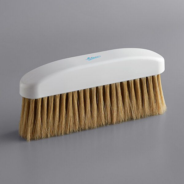 Ateco 1628 Boar Bristle Bench Brush - 9 1/2"L x 1 3/4"W