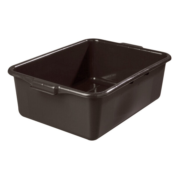 Vollrath 1527-01 Traex® 20" x 15" x 7" Brown High Density Polyethylene ...