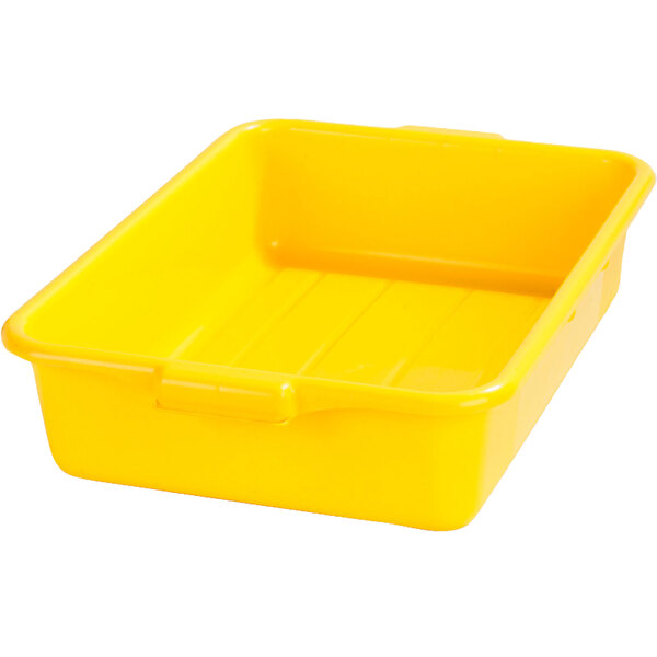 Carlisle N4401004 Comfort Curve 20" x 15" x 5" Yellow Polyethylene NSF ...
