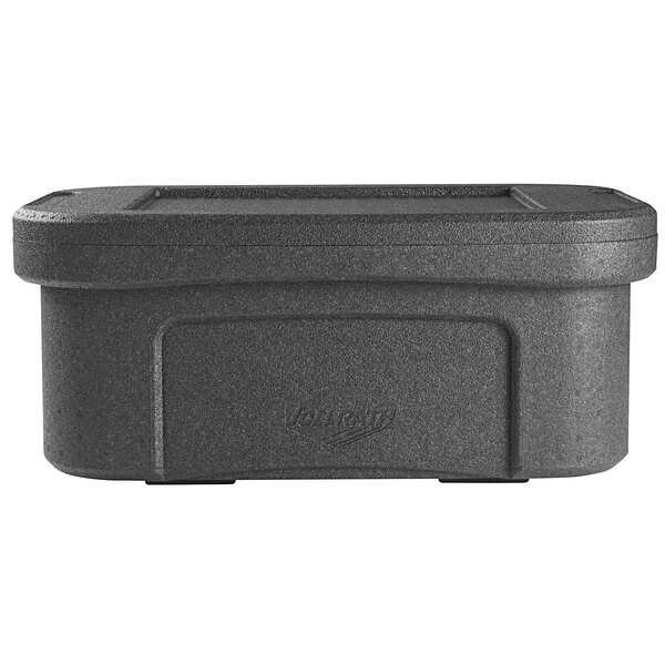 Vollrath Black Top Loading EPP Insulated Food Pan Carrier With Divider Vollrath Black Top Loading EPP Insulated Food Pan Carrier With Divider
