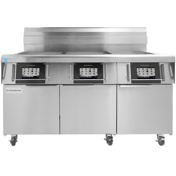 Frymaster FilterQuick 3FQE60U Oil-Conserving Electric Floor Fryer with ...