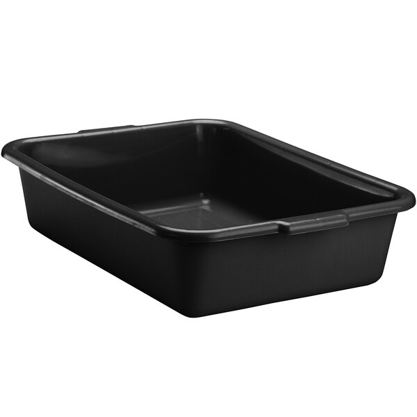 Vollrath 1521-06 Traex® 20" x 15" x 5" Black High Density Polyethylene ...