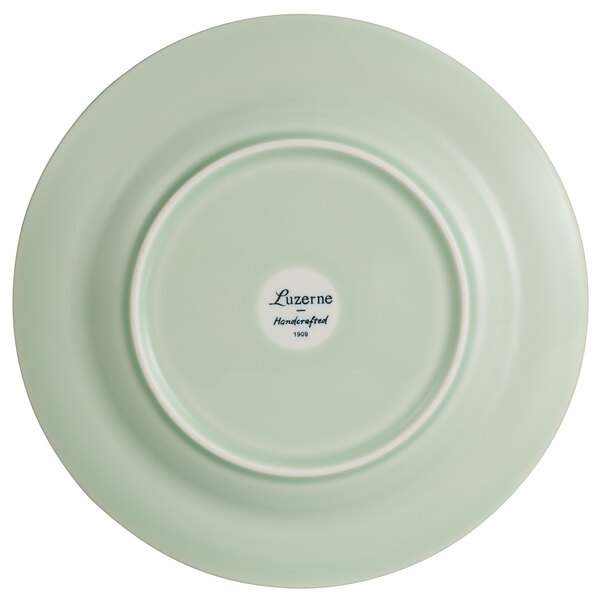 Luzerne Tin Tin by 1880 Hospitality L2104009152 10 3/4" Green Porcelain ...