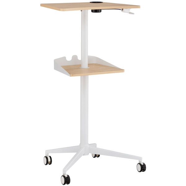 Adjustable Stand-Up Mobile Workstation - 30 3/4" x 22 7/8"
