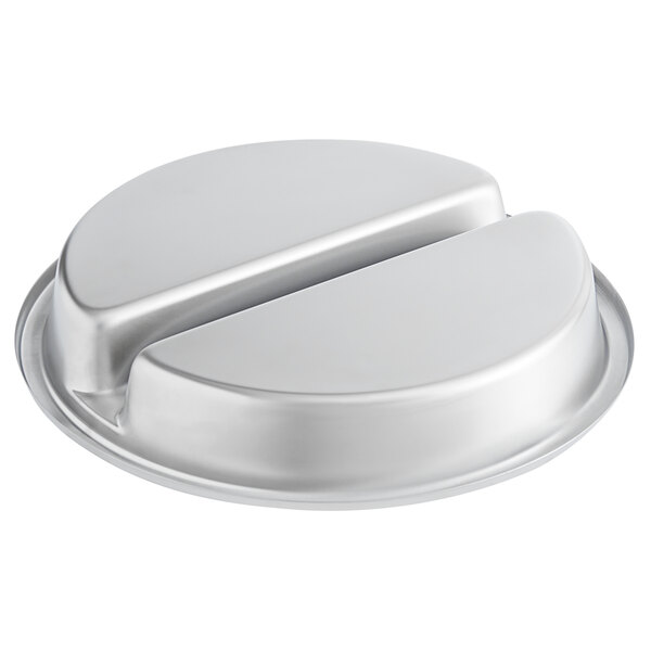 Vollrath T3515DFP Stainless Steel Round Divided Food Pan for Value ...