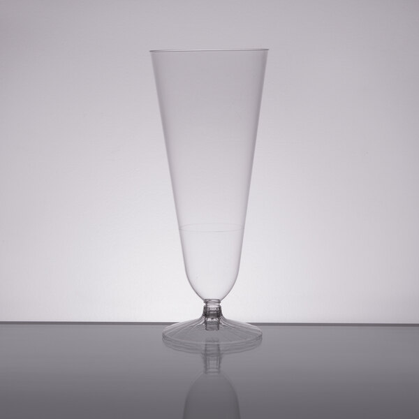 WNA Comet SW12 12 oz. 2-Piece Plastic Pilsner Cup - 10/Pack
