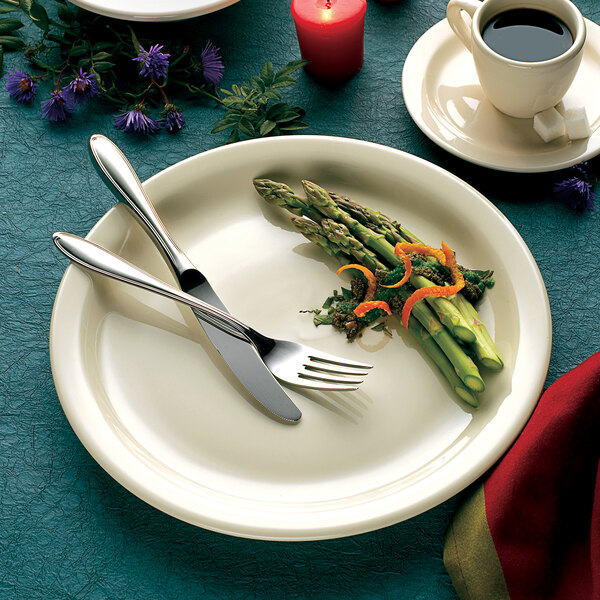 International Tableware VA-16 Valencia 10 1/2" Ivory (American White ...
