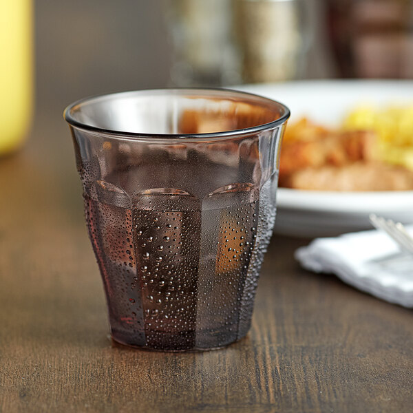 Duralex Picardie 8.38 oz. Stackable Grey Glass Tumbler - 6/Pack