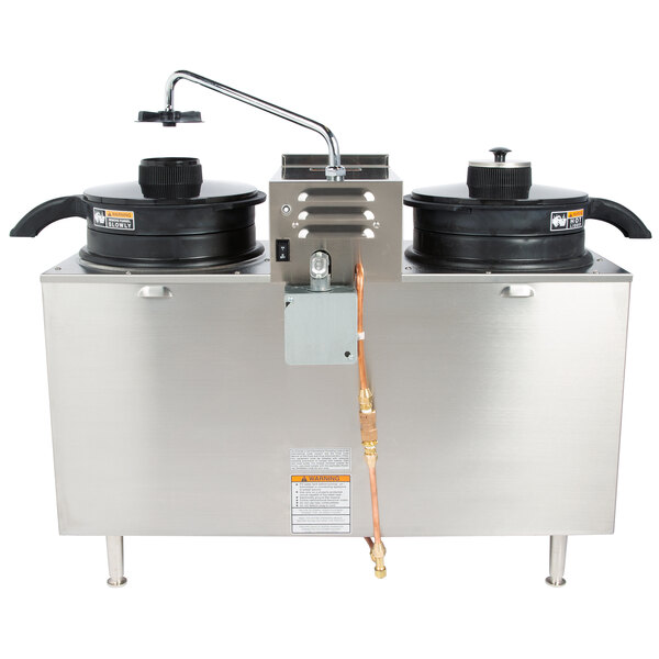 Bunn 20500.0000 U3 Twin 3 Gallon Coffee Machine Urn - 120/208V