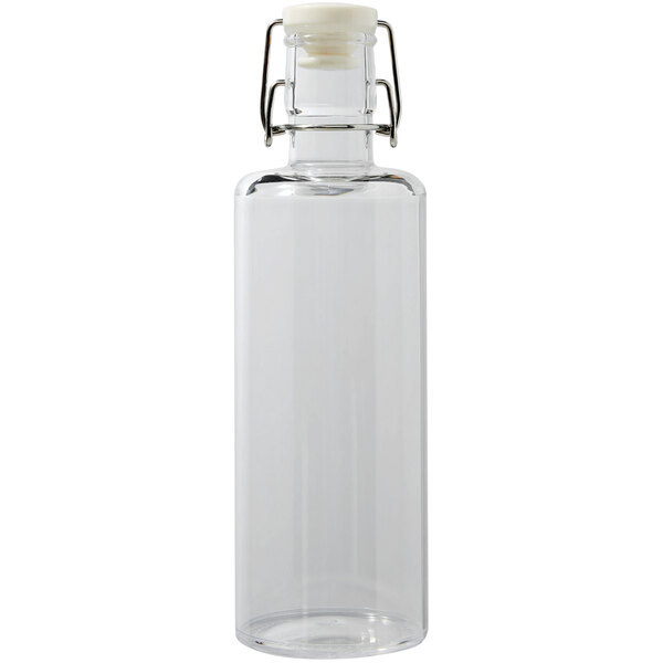 American Metalcraft WBC36 36 oz. Clear Acrylic Hinged Water Bottle