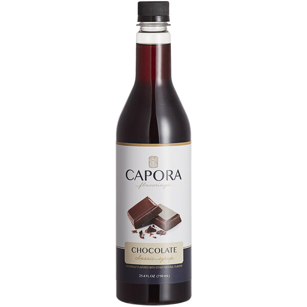 Capora Chocolate Flavoring Syrup 750 mL