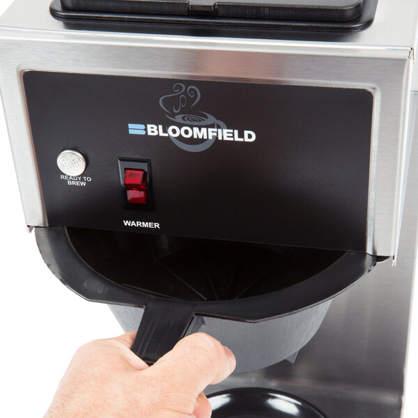 Bloomfield 8542-D1 Koffee King 1 Warmer In-Line Pourover Coffee Brewer ...