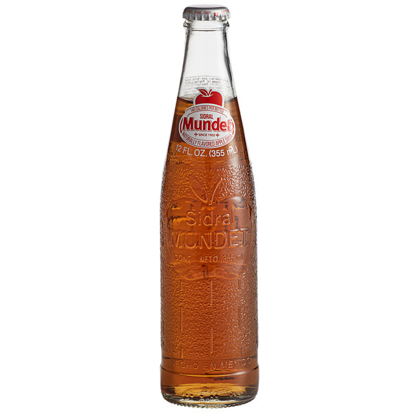 Sidral Mundet Apple Soda 12 fl. oz - 24/Case