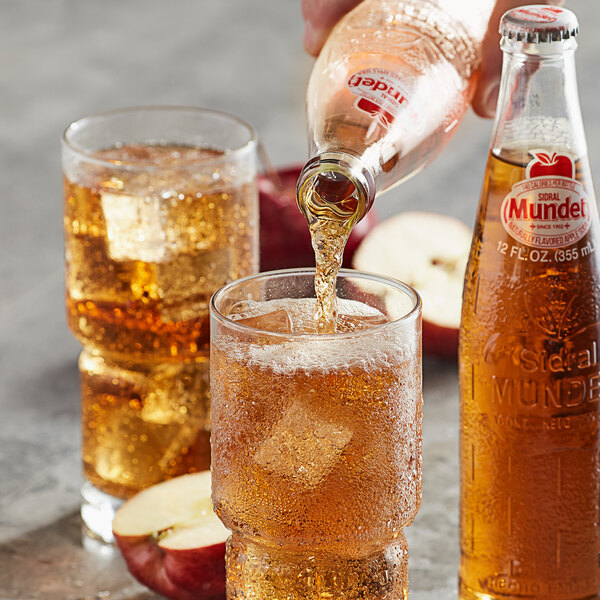 Sidral Mundet Apple Soda 12 fl. oz - 24/Case