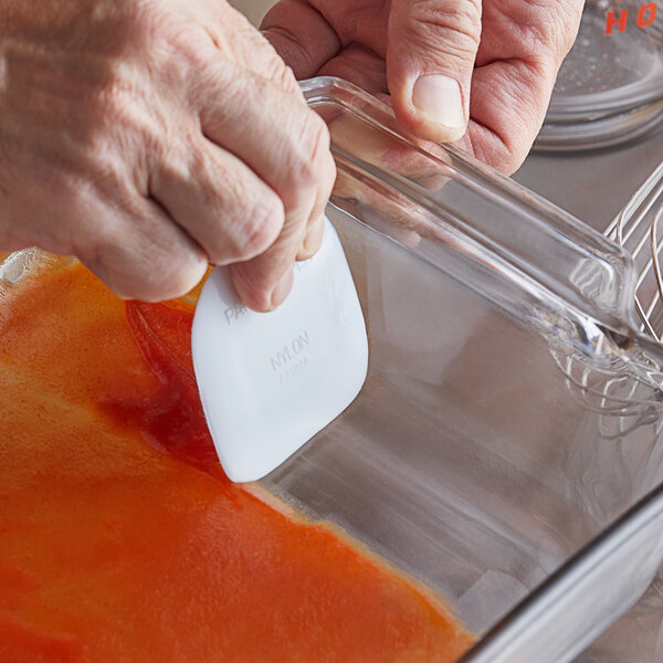 Mini Nylon Pan Scrapers - 2.5" x 2.5" (2/Set)