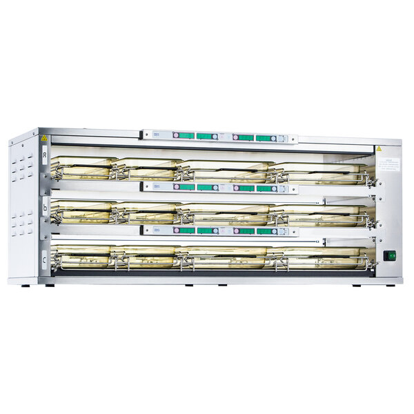 Prince Castle DHB3PT-41A Dual-Sided 3 Shelf /12 Pan Dedicated Holding ...