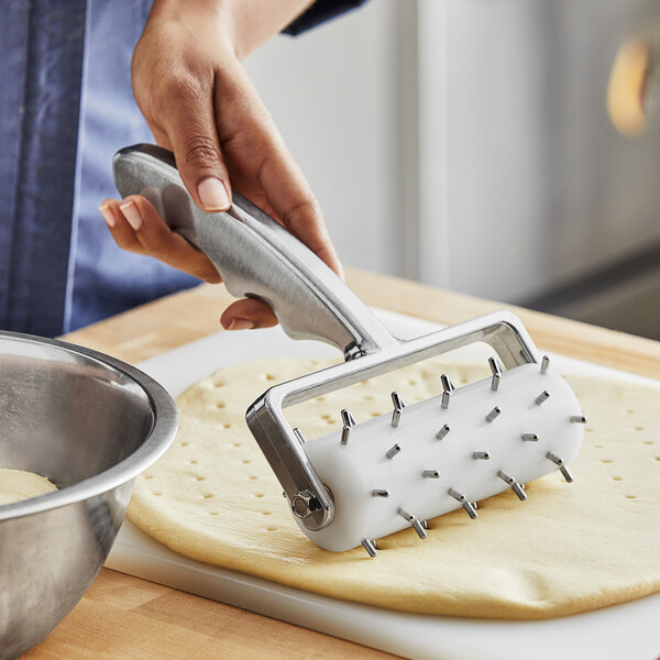 American Metalcraft DDCH7744 6" Wide Dough Docker with Cast Aluminum ...