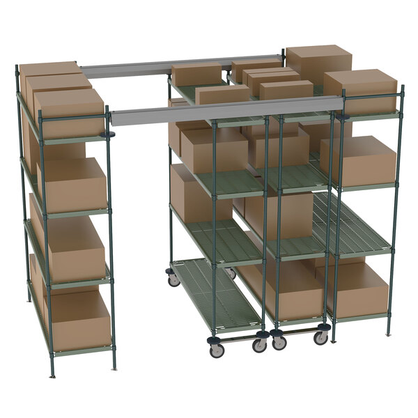 Metro TT10-E2160M1860P Super Erecta Pro 10' x 5' Top-Track Kit