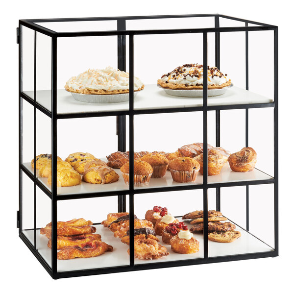 Cal-Mil 22116-13 Monterey 3 Tier Bakery Display Case - 26 1/2" x 17" x ...