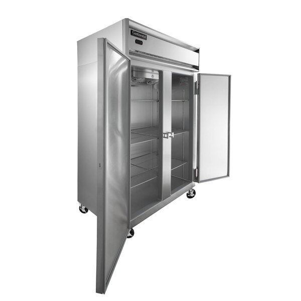 Continental Refrigerator 2FN 52" Solid Door Reach-In Freezer