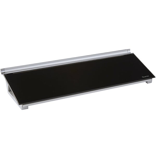 Quartet GDP186B 18" x 6" Black Frameless Glass Dry Erase Desktop ...