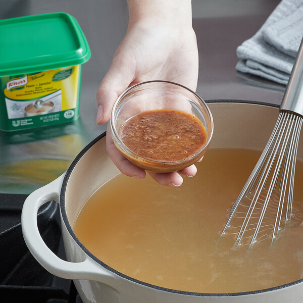 Knorr 1 lb. Ultimate Ham Bouillon Base - 6/Case