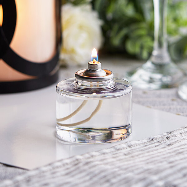 Leola Candle 30 Hour "Smokeless" Clear Liquid Candle Fuel Cartridge ...