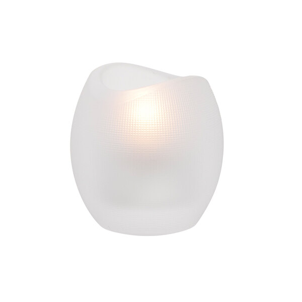 Hollowick 6701SC Pixel Satin Crystal Glass Tealight