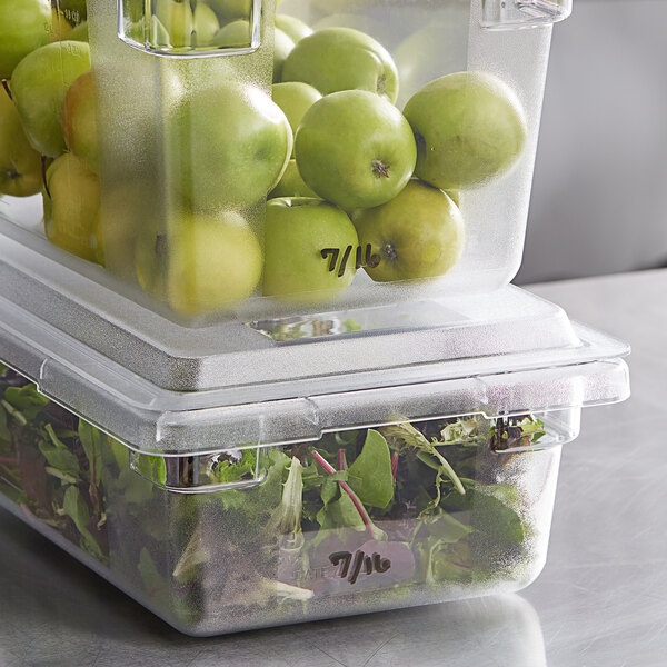 Vigor Clear Polycarbonate Food Storage Box