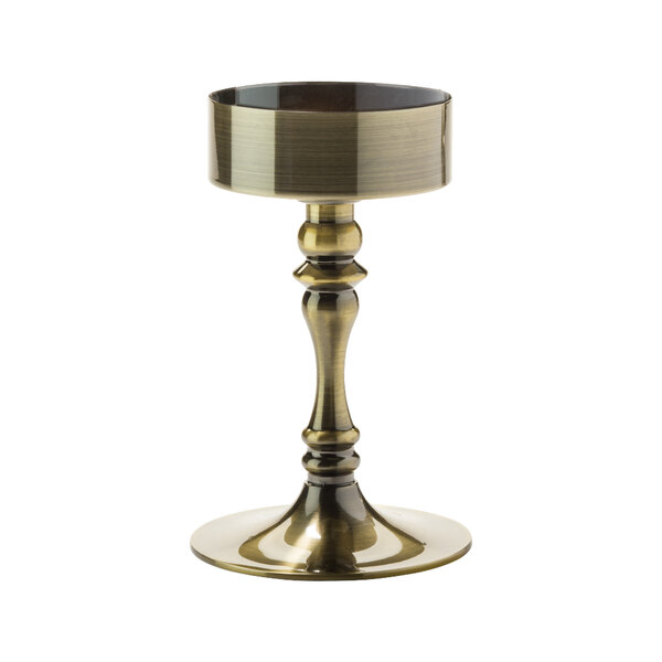 Hollowick 277AB Classic Antique Brass Candlestick Base