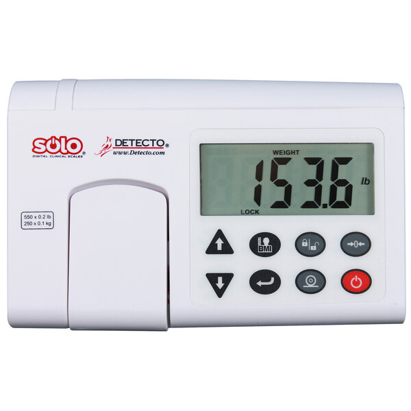 Cardinal Detecto solo 550 lb. Digital Scale with Mechanical In-Line ...