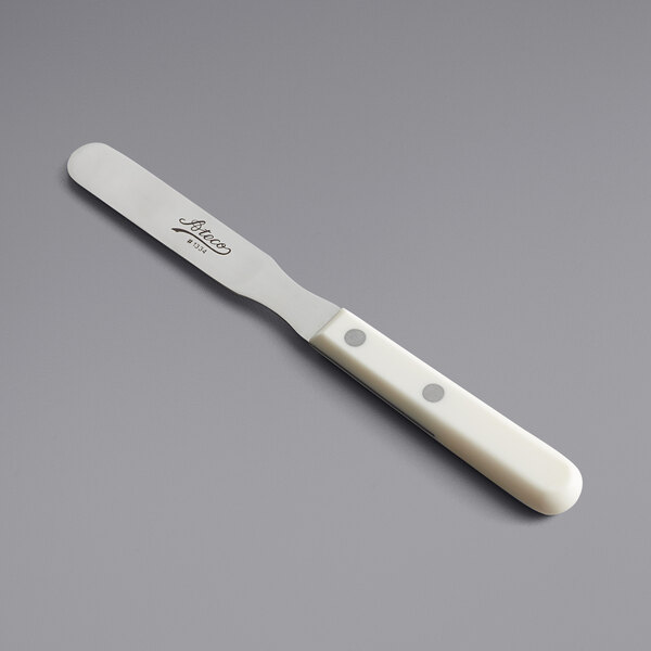 Ateco 1334 4 1/4" Blade Straight Baking / Icing Spatula with POM Handle