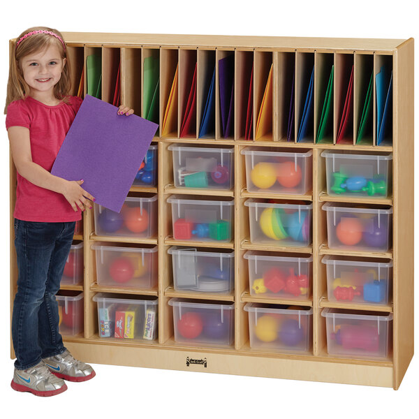 Jonti-Craft Baltic Birch 04180JC 48" x 15" x 40" Wood Classroom ...