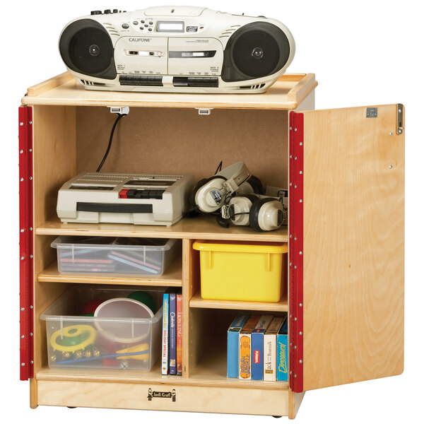 Jonti-Craft Baltic Birch 3305JC 24 1/2" x 20" x 30" 5-Compartment ...