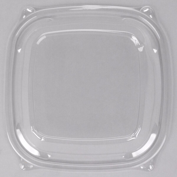 Dart C2464BDL PresentaBowls Pro Clear Square Lid for 24, 32, 48, and 64 ...