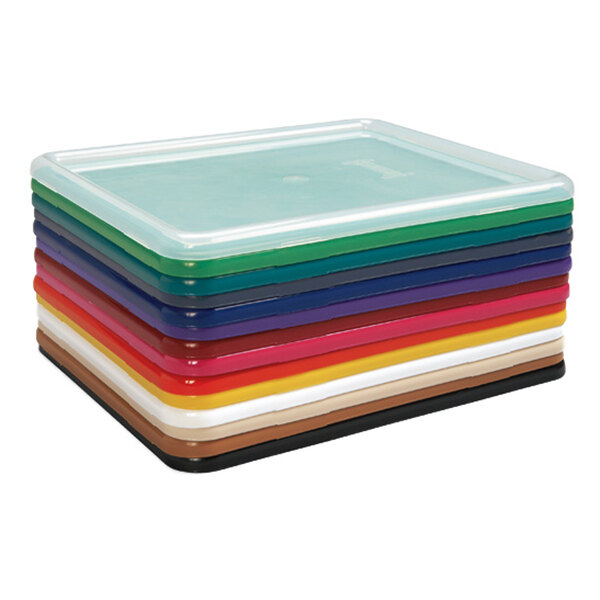 Jonti-Craft 8035JC Yellow Paper Tray / Tub Lid
