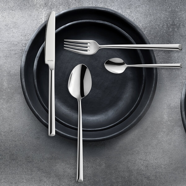 Amefa 117000B000350 Metropole 7 7/16" 18/10 Stainless Steel Extra Heavy ...