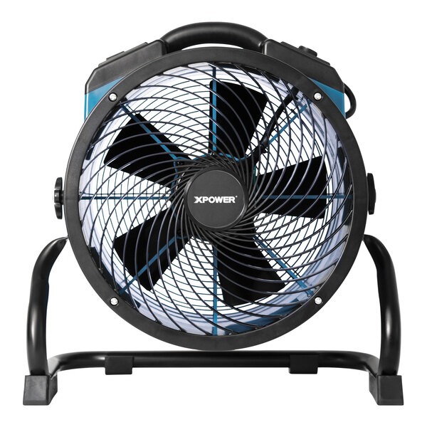 XPOWER X-39AR-Blue Variable Speed Industrial Axial Fan with Sealed ...