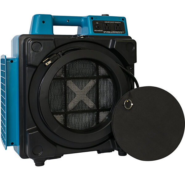 XPOWER X-2480A-Blue Commercial 3 Stage Filtration HEPA Purifier System ...