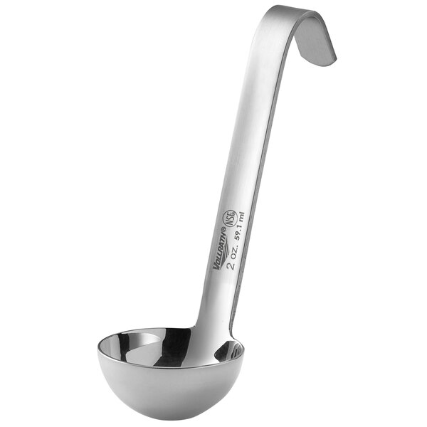 Vollrath 4970210 Jacob's Pride 2 oz. One-Piece Stainless Steel Ladle ...