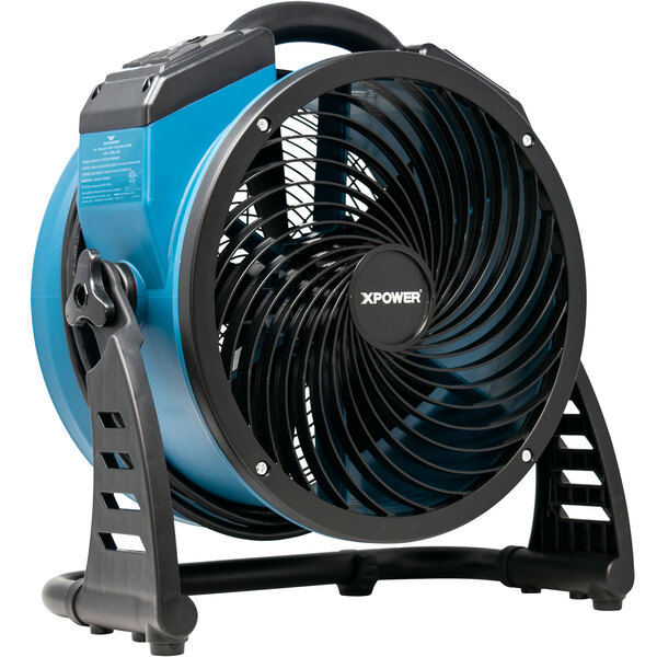 XPOWER FC-250AD 13" DC Powered Brushless Whole Room Air Circulator ...