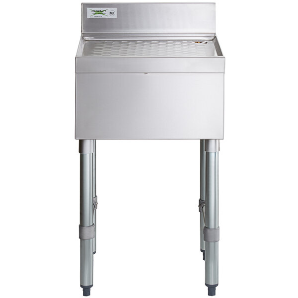 Regency Stainless Steel Underbar Drainboard - 18" x 21"