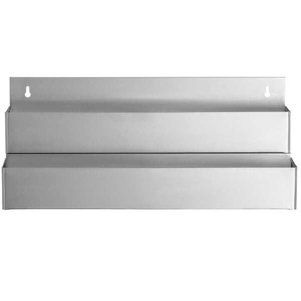 Steelton Stainless Steel Double Tier Speed Rail - 24"