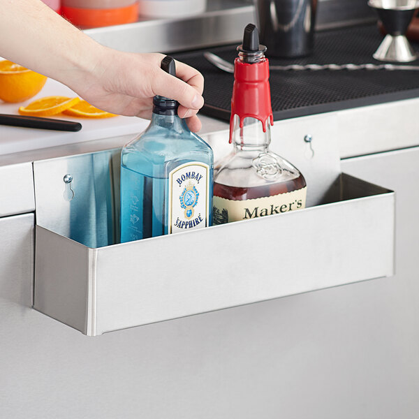 Steelton Stainless Steel Single Tier Speed Rail - 15"